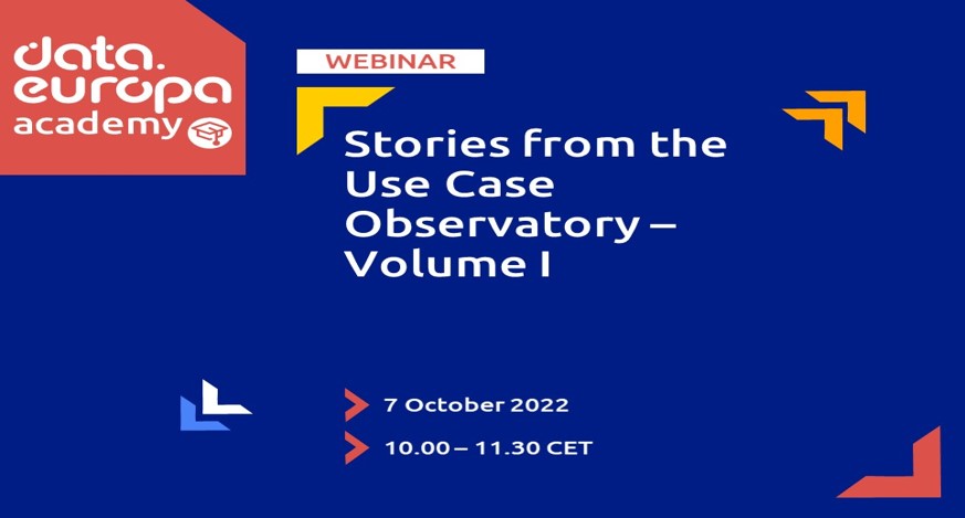 data.europa Academy: primo webinar sull’osservatorio dei casi d’uso degli open data | dati.gov.it